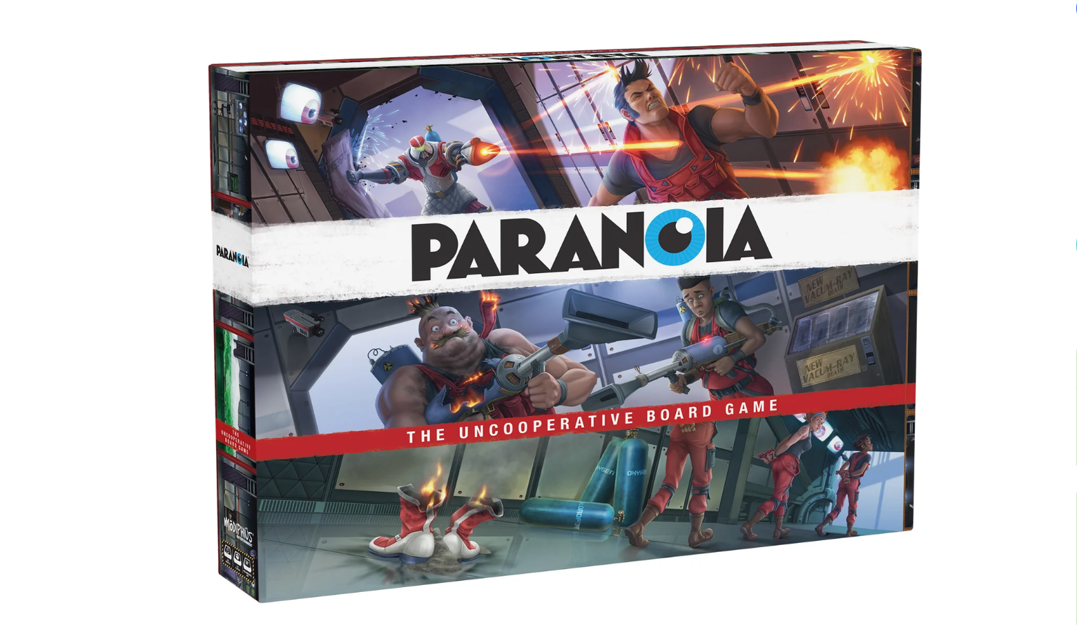 Paranoia: The Uncooperative Board Game | Geeky Teas & Games, Inc.