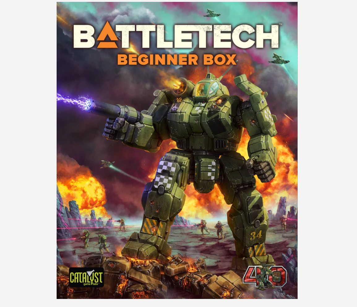 BattleTech: Beginner Box - 40th Anniversary | Geeky Teas & Games, Inc.