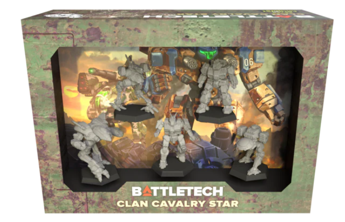 BattleTech: Mercenaries Force Pack - Clan Cavalry Star | Geeky Teas ...
