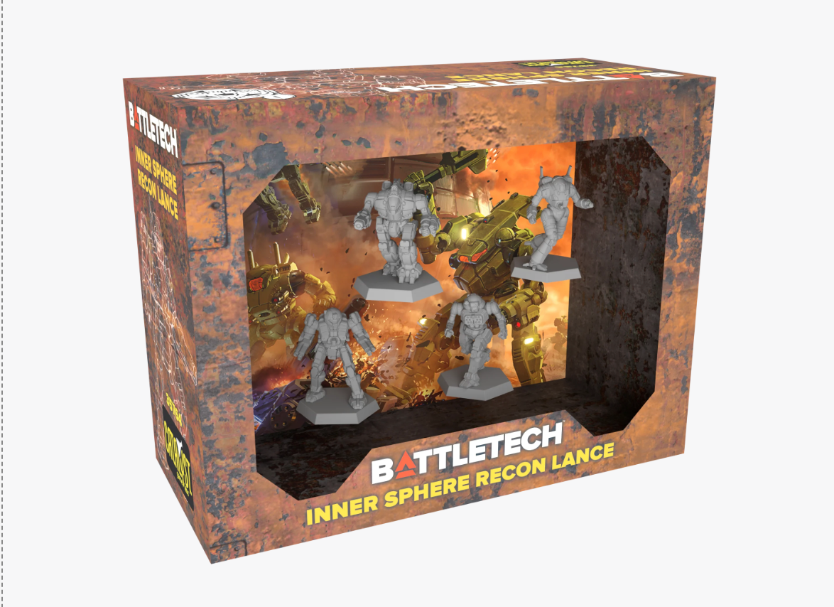 BattleTech: Mercenaries ForcePack - Inner Sphere Heavy Recon Lance ...